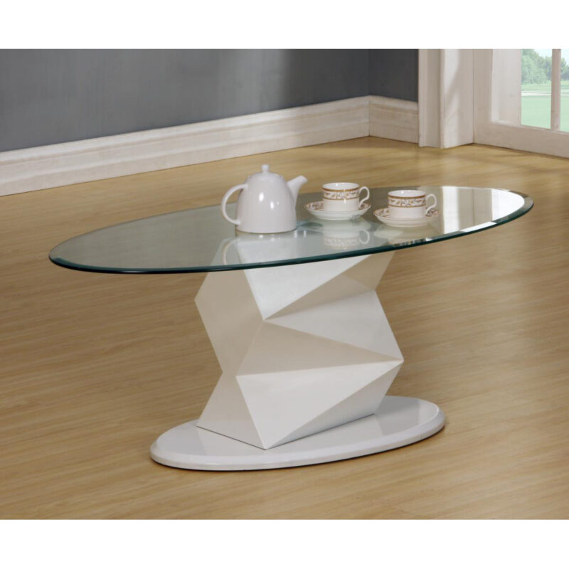 Rowley White High Gloss Coffee Table – Heartlands Furniture Wholesale Ltd