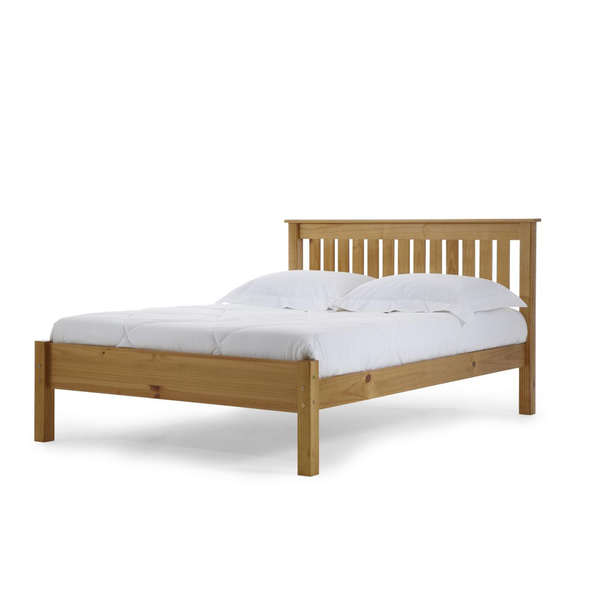 Manila HFE Pine Bed 4 Foot Antique – Heartlands Furniture Wholesale Ltd